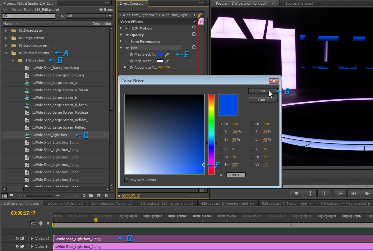 Premiere Virtual Set Tutorial
