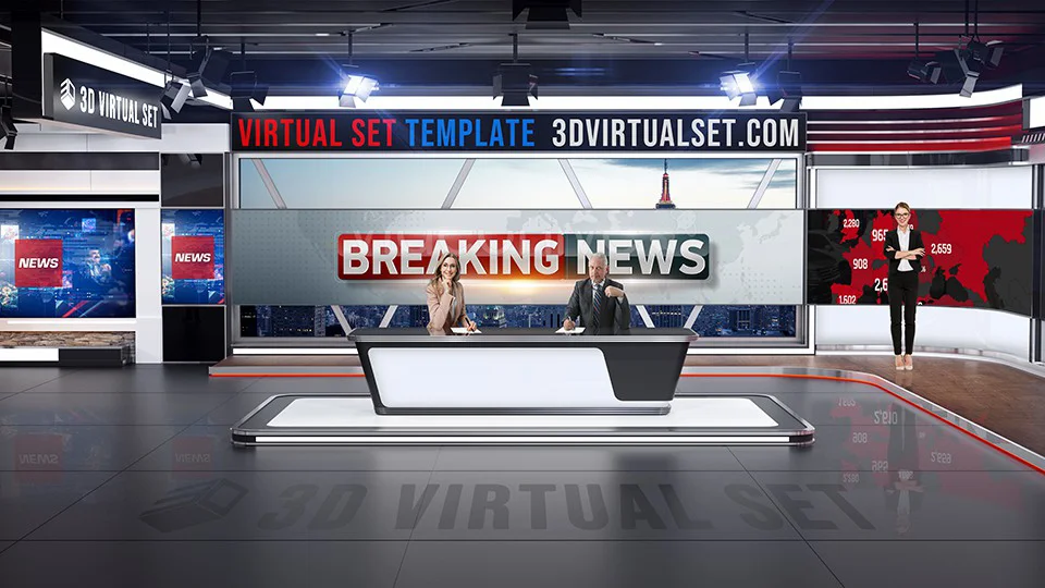 Virtual Sets for TriCaster | NewTek TriCaster Virtual Sets Free Download