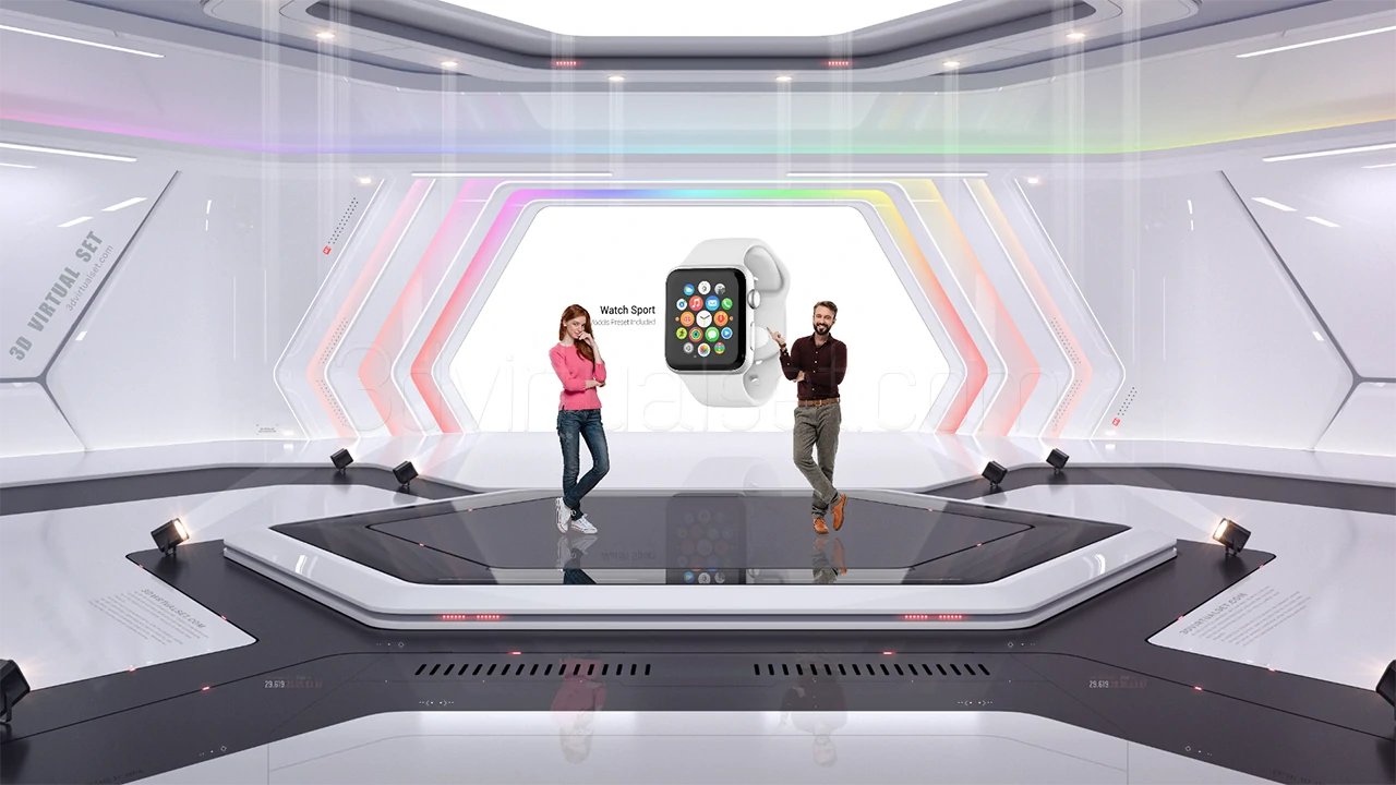 Virtual Set 132 For vMix | vMix Virtual studio Template